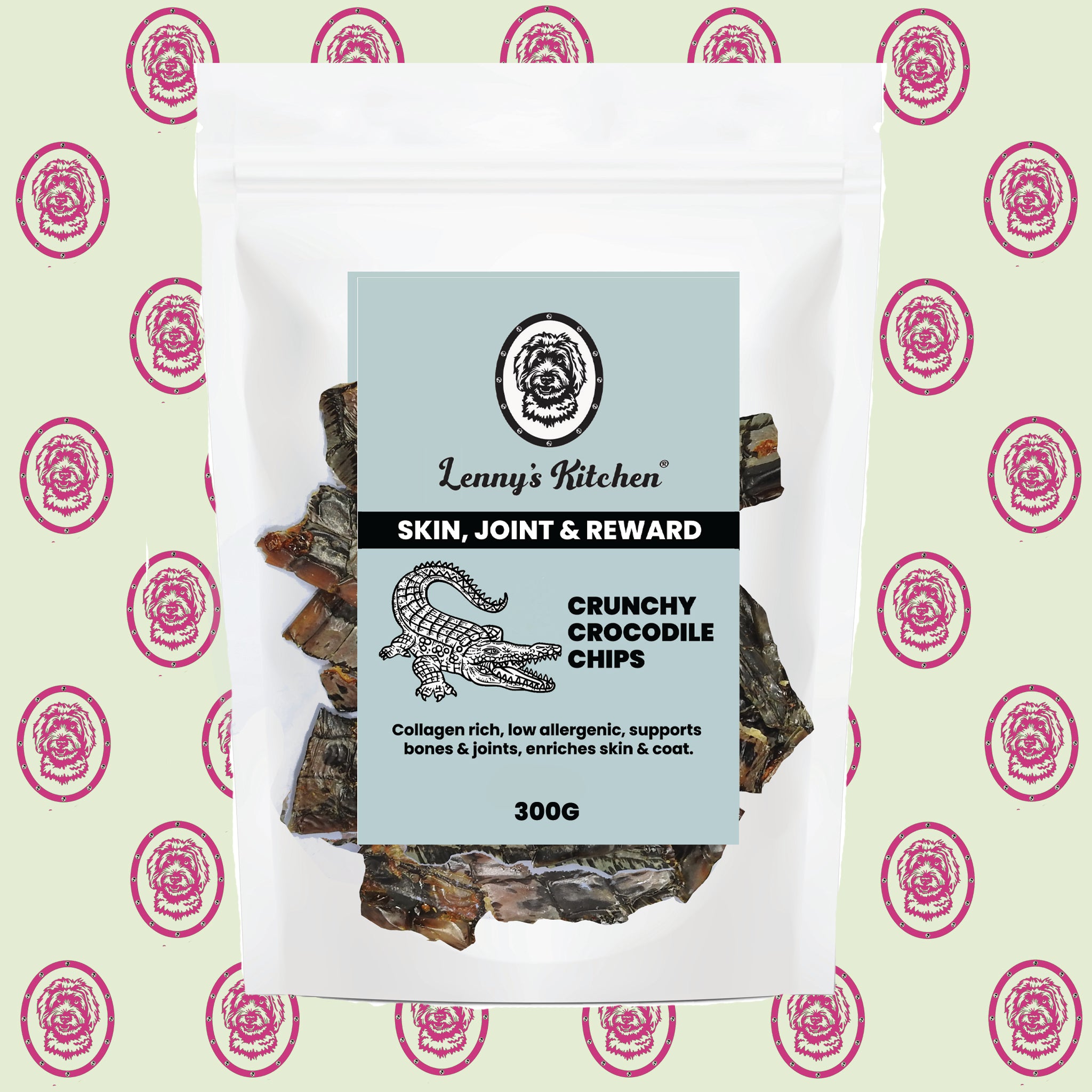 Crunchy Crocodile Chips 300g – Lenny's Kitchen