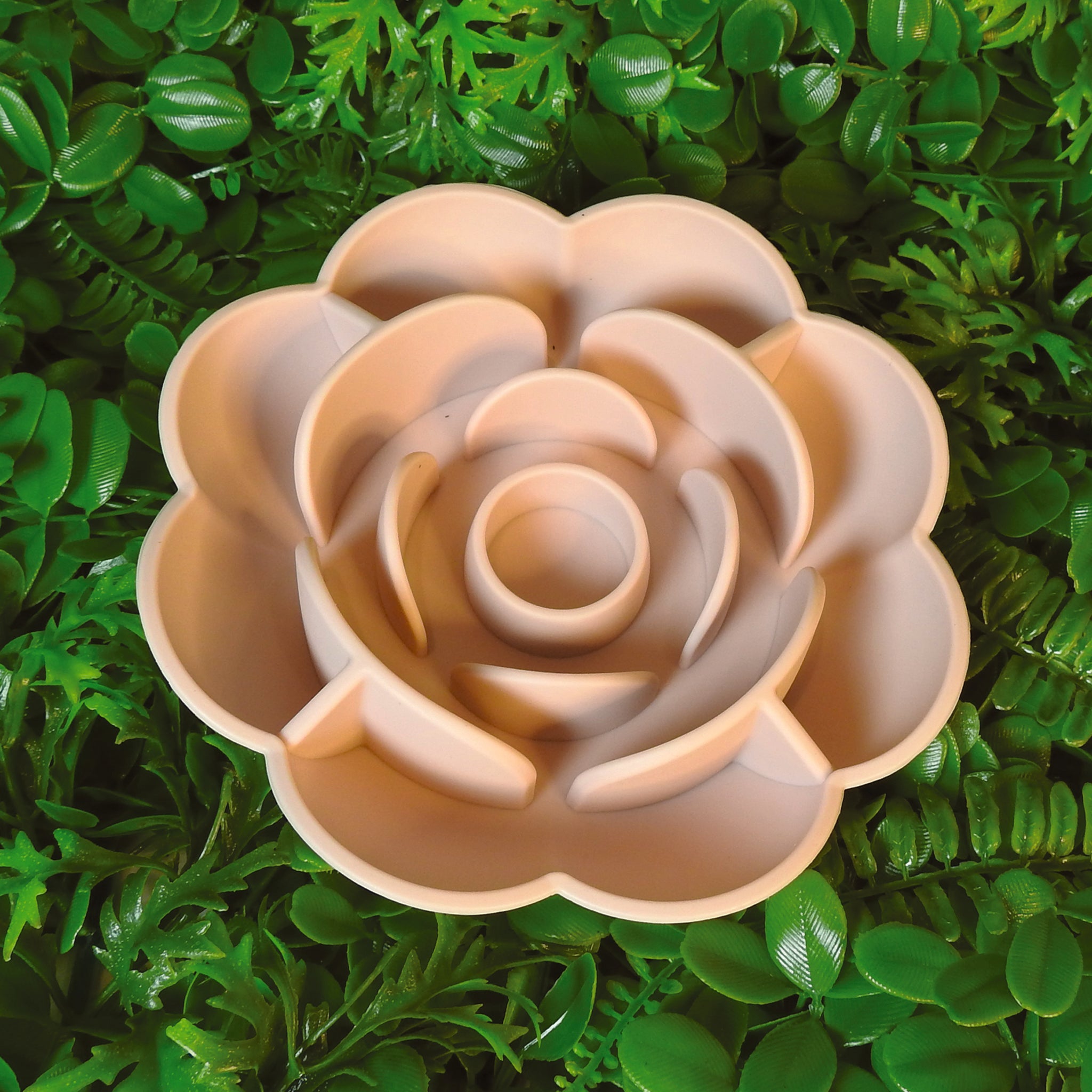 Rose Bowl Slow Feeder-Blush Pink – Lenny's Kitchen